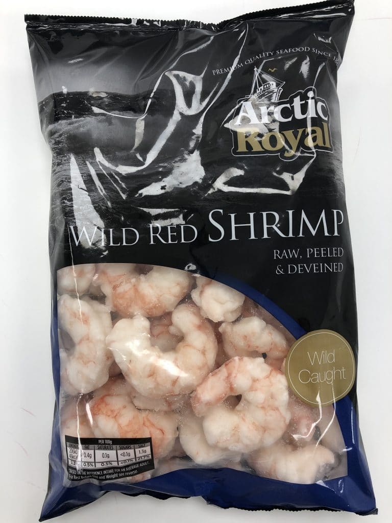 Peeled Wild Red Shrimp 1kg - Frozen Fish Direct